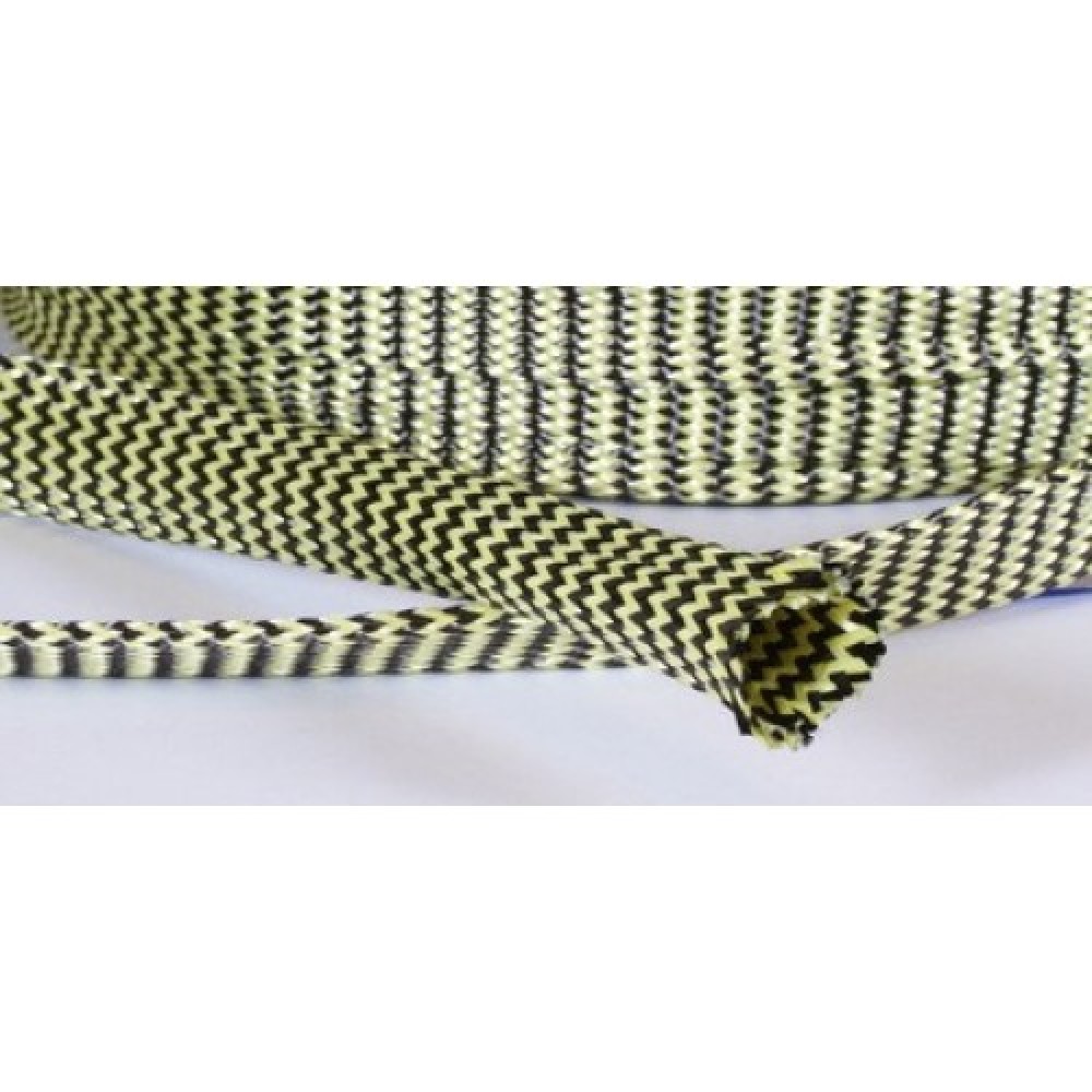 Hybrid Carbon / Kevlar Braided Sleeve | COMPOSITE24