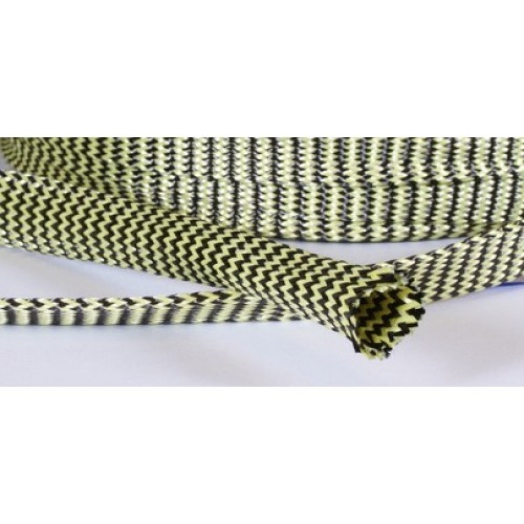 Hybrid Carbon / Kevlar Braided Sleeve | COMPOSITE24